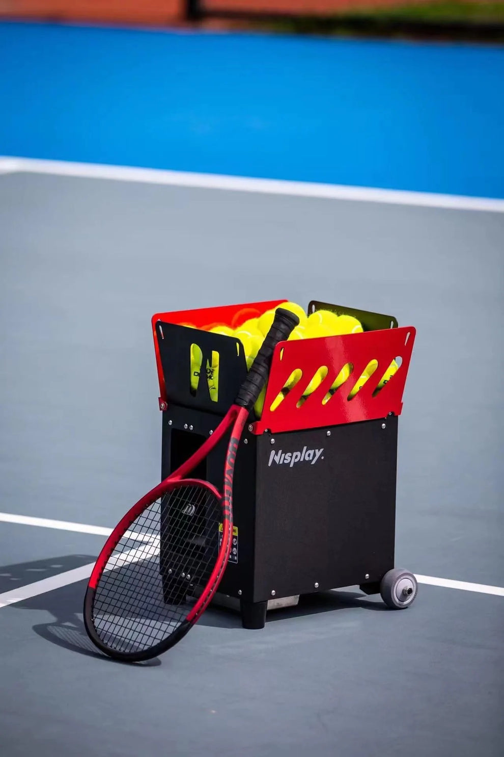 Nisplay N1 - Portable Tennis Ball Machine – Nisplay Sports